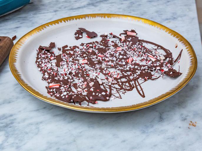 Chocolate Candy Cane Bark Recipe | Alex Guarnaschelli | Food Network