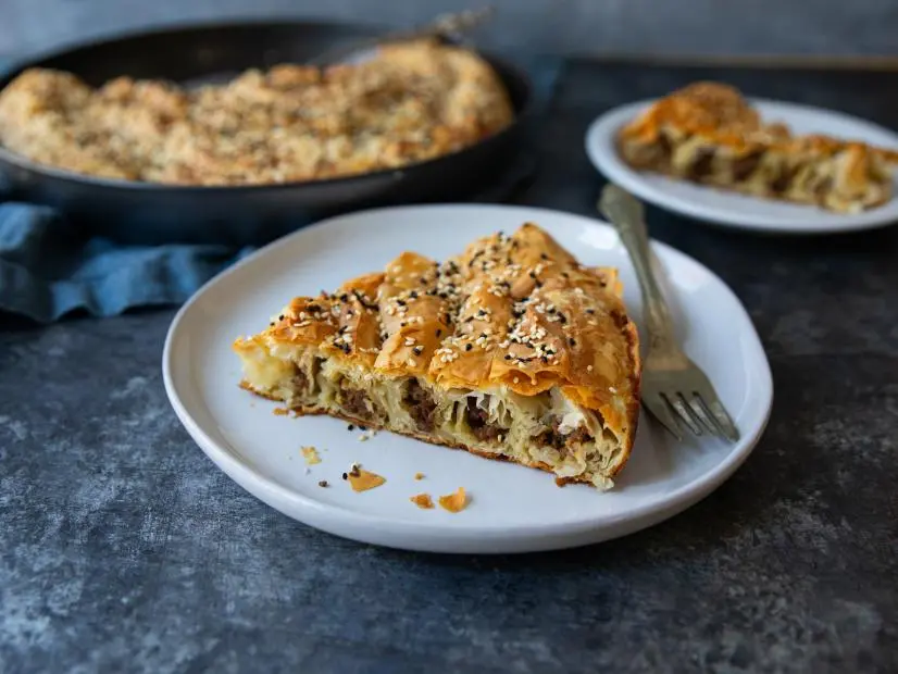 Kıymalı Börek (Turkish Börek with Ground Beef) Recipe | Food Network ...