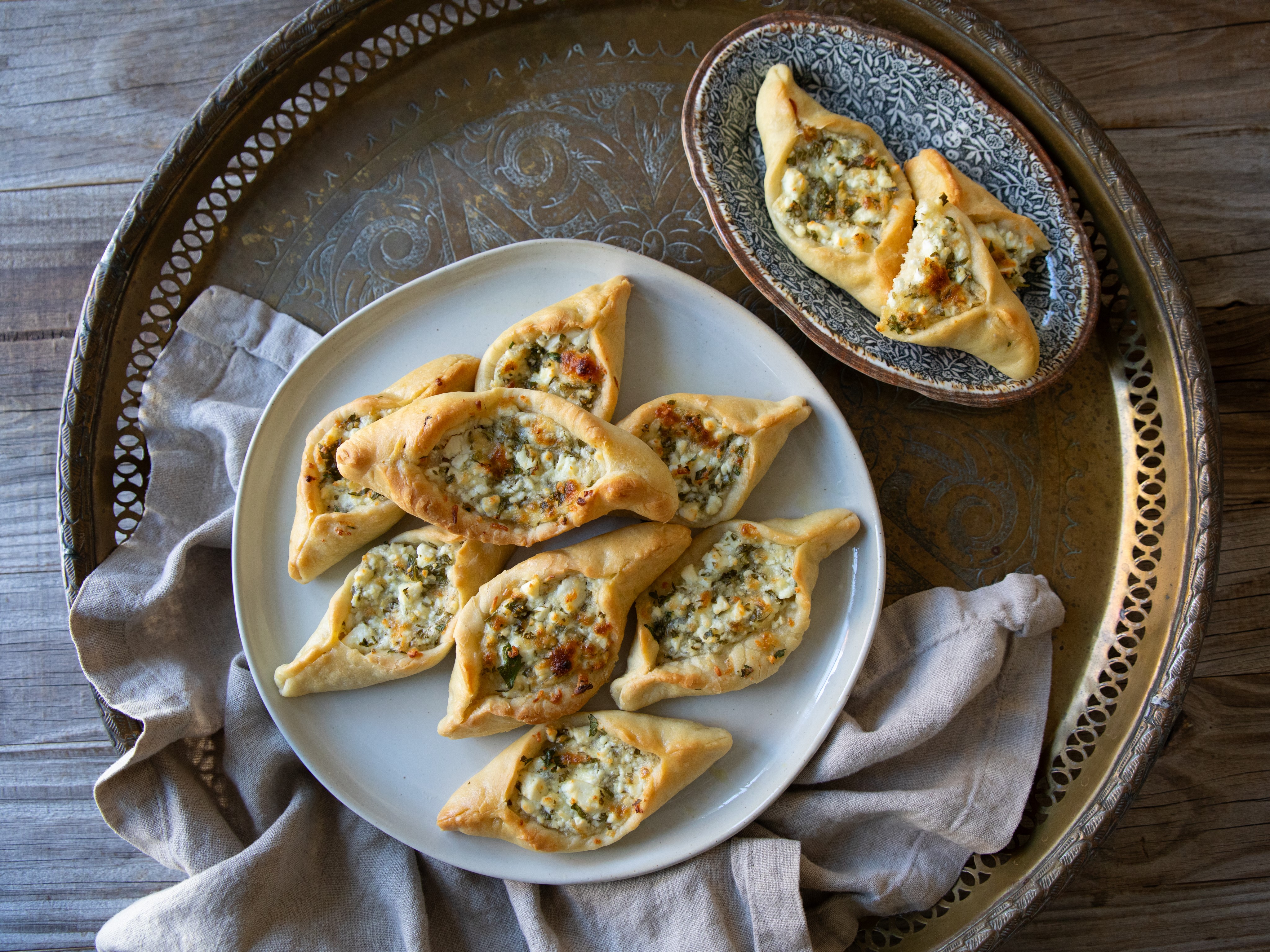 Fatayer bi Jibneh (Cheese Pastries) Recipe - Chef's Resource Recipes