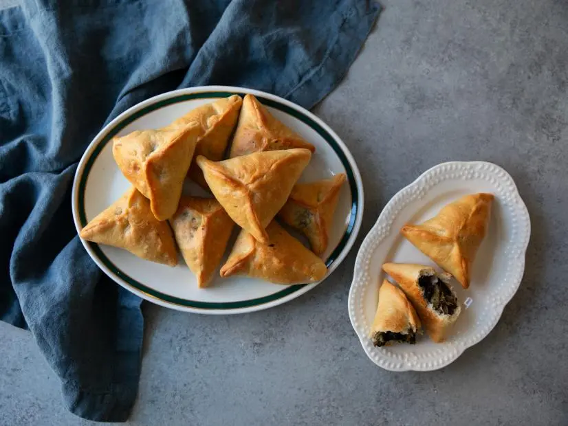 Fatayer bi Sabanekh (Spinach Pastries) Recipe | Food Network Kitchen ...