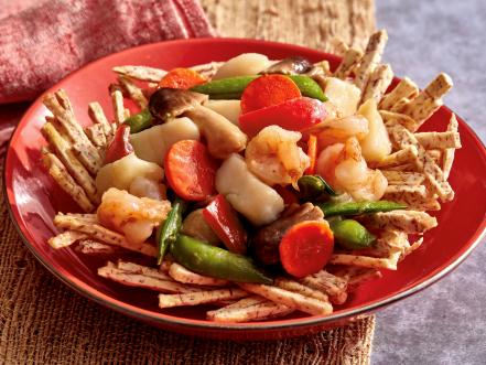 Seafood Bird’s Nest Recipe | Food Network Kitchen | Food Network