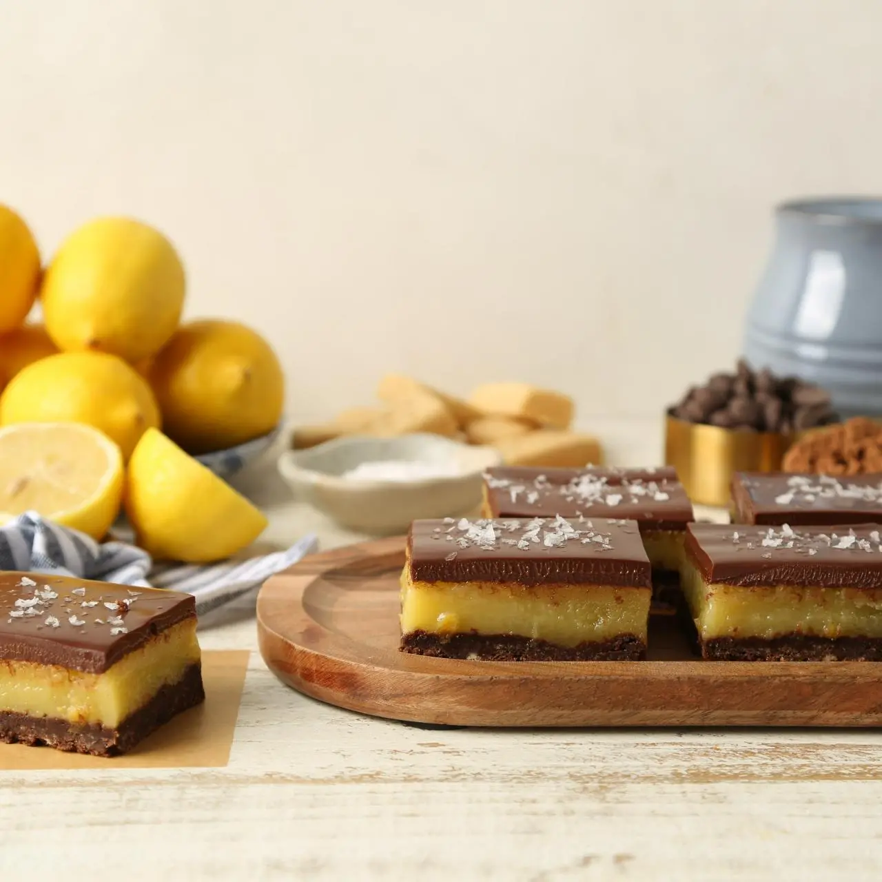 Lemon chocolate store