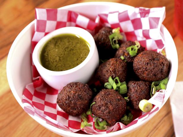 Black-Eyed Pea Falafel Recipe | Food Network