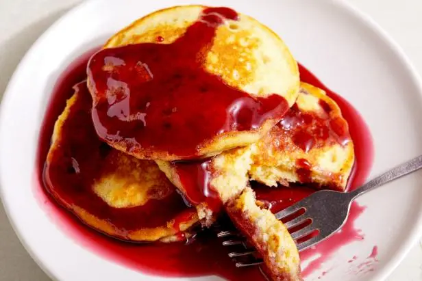 PB and J Pancakes Recipe | Sunny Anderson | Food Network