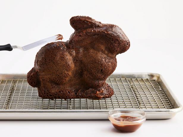 How to Make a Giant Chocolate Bunny Cake for Easter | Easter Recipes ...