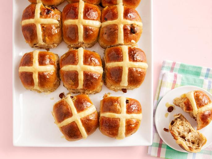 Hot Cross Buns Recipe | Food Network Kitchen | Food Network