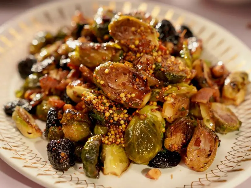 Crispy Roasted Brussels Sprouts Recipe | Molly Yeh | Food Network