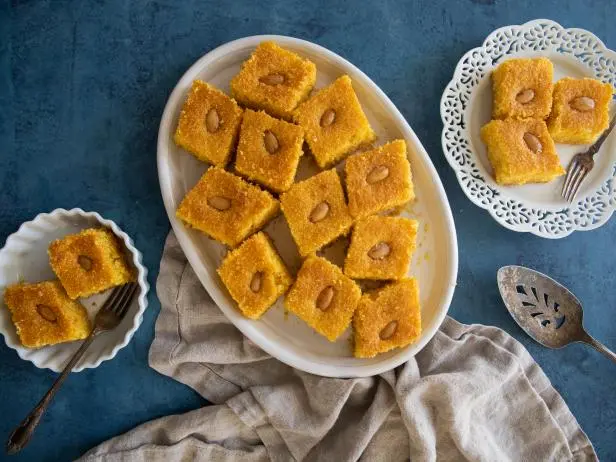 Basbousa Recipe | Food Network Kitchen | Food Network