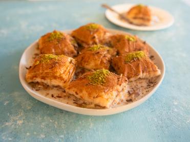 Cold Baklava with Milk Recipe | Food Network Kitchen | Food Network