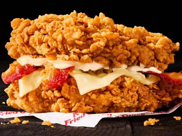 KFC's Bunless 'Double Down' Sandwich Returns March 6, 2023 | Food Network