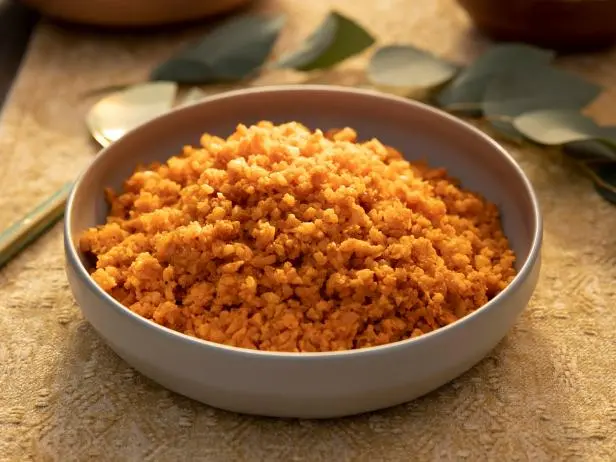 Spanish-Style Cauliflower Rice Recipe | Valerie Bertinelli | Food Network