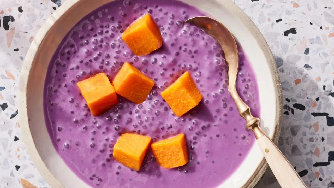 how to cook sweet potato soup dessert