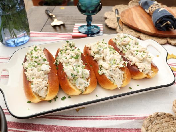 Crab Rolls Recipe | Valerie Bertinelli | Food Network