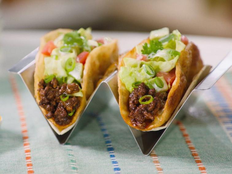 Cheesy Soft and Crunchy Drive-Thru Taco Recipe | Katie Lee Biegel ...