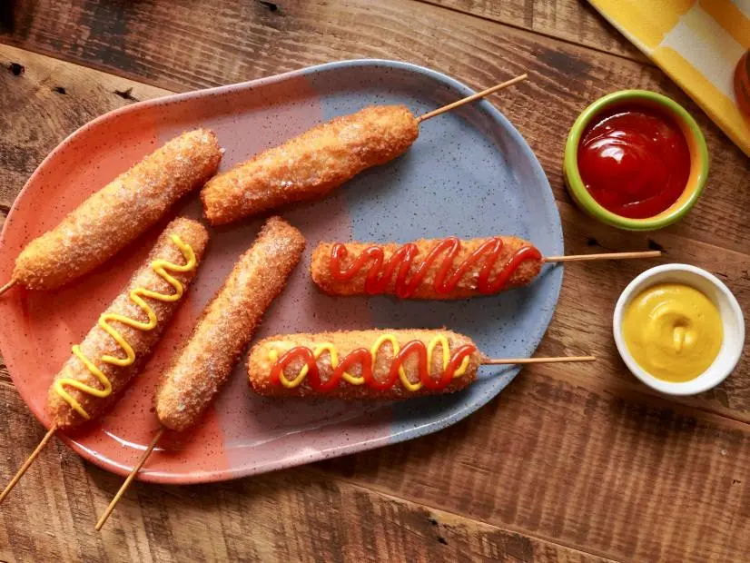 Korean Corn Dogs Recipe | Molly Yeh | Food Network