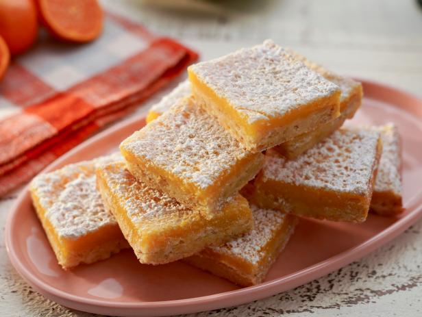 Orange Bars with Sesame Crust Recipe | Molly Yeh | Food Network