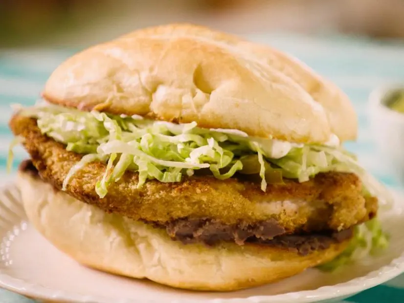 Chicken Milanesa Torta Recipe | Jeff Mauro | Food Network