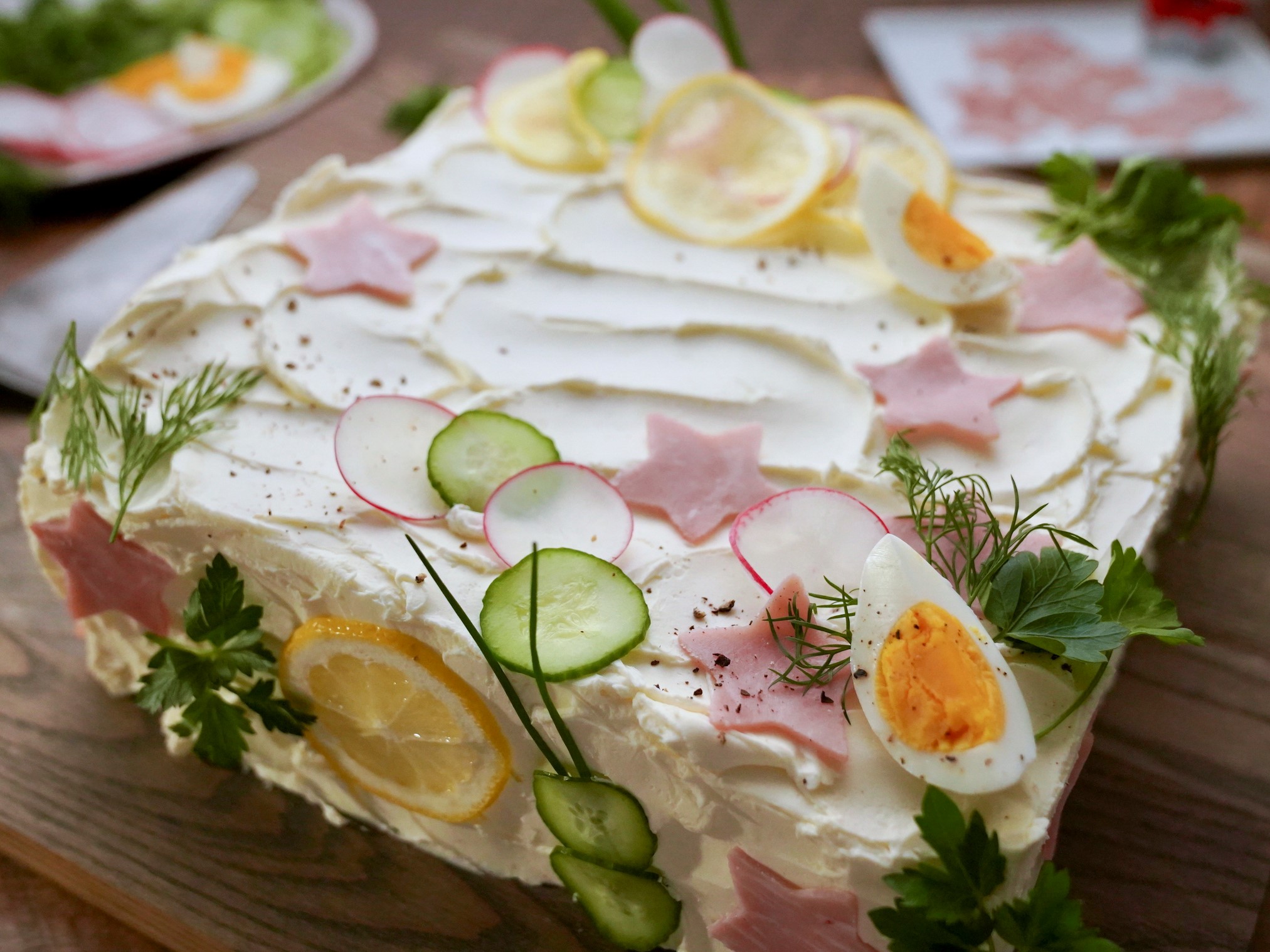Smorgastarta (Sandwich Cake) Recipe - Chef's Resource Recipes