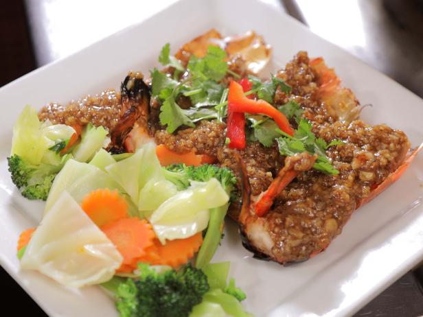 Garlic Prawns Recipe | Food Network