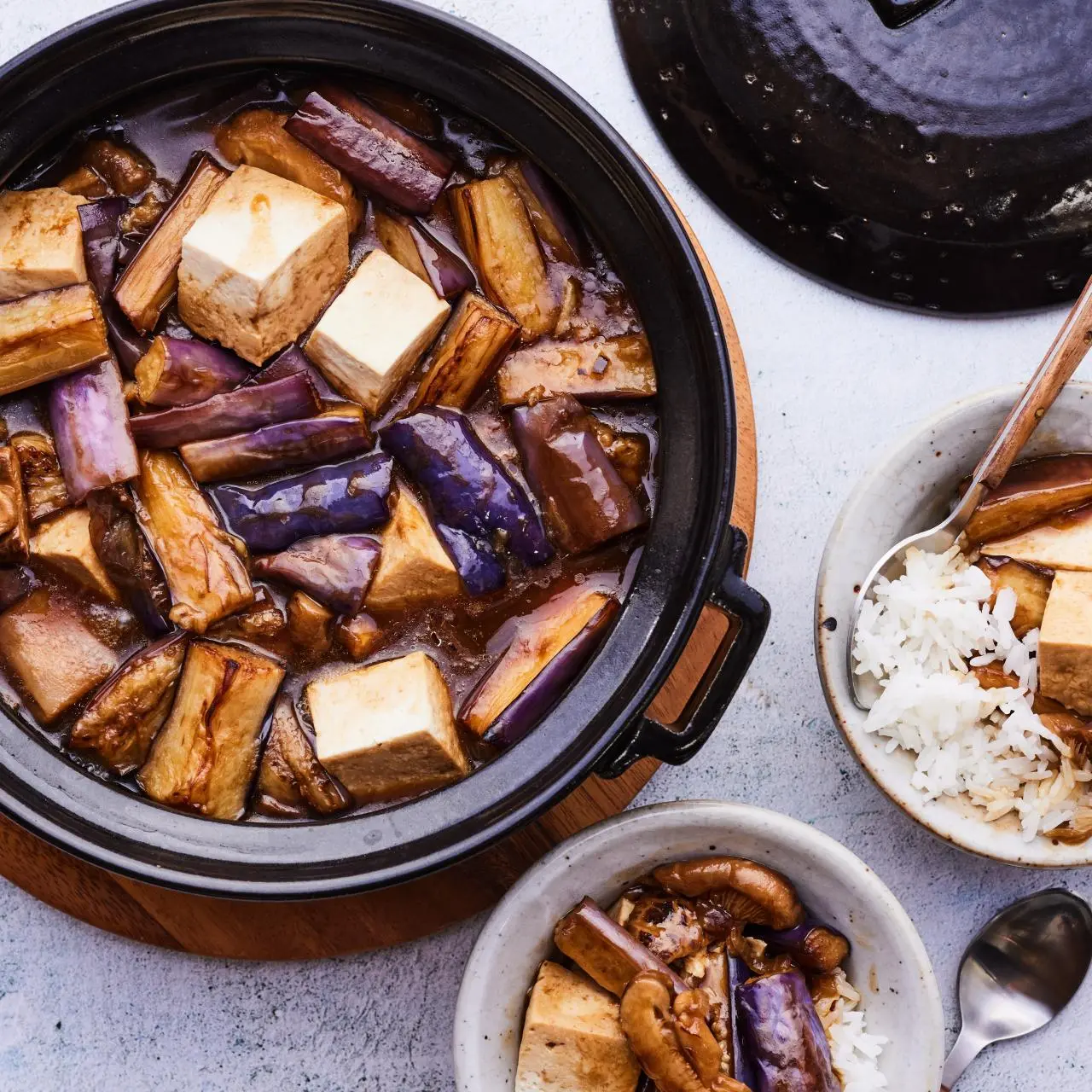 how to cook braised eggplant