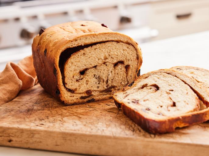 Bread Machine Cinnamon-Raisin Bread Recipe | Food Network Kitchen ...