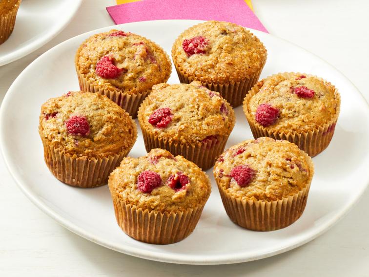 Apple-Raspberry Muffins Recipe | Food Network Kitchen | Food Network