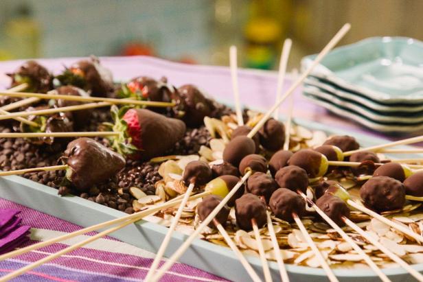 Chilled Fruit "Fondue" Board Recipe | Alex Guarnaschelli | Food Network