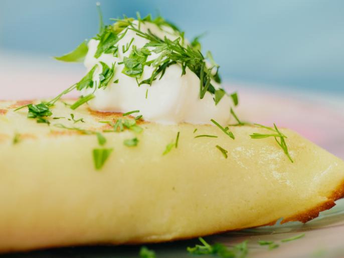 Spanakopita Blintzes Recipe | Food Network