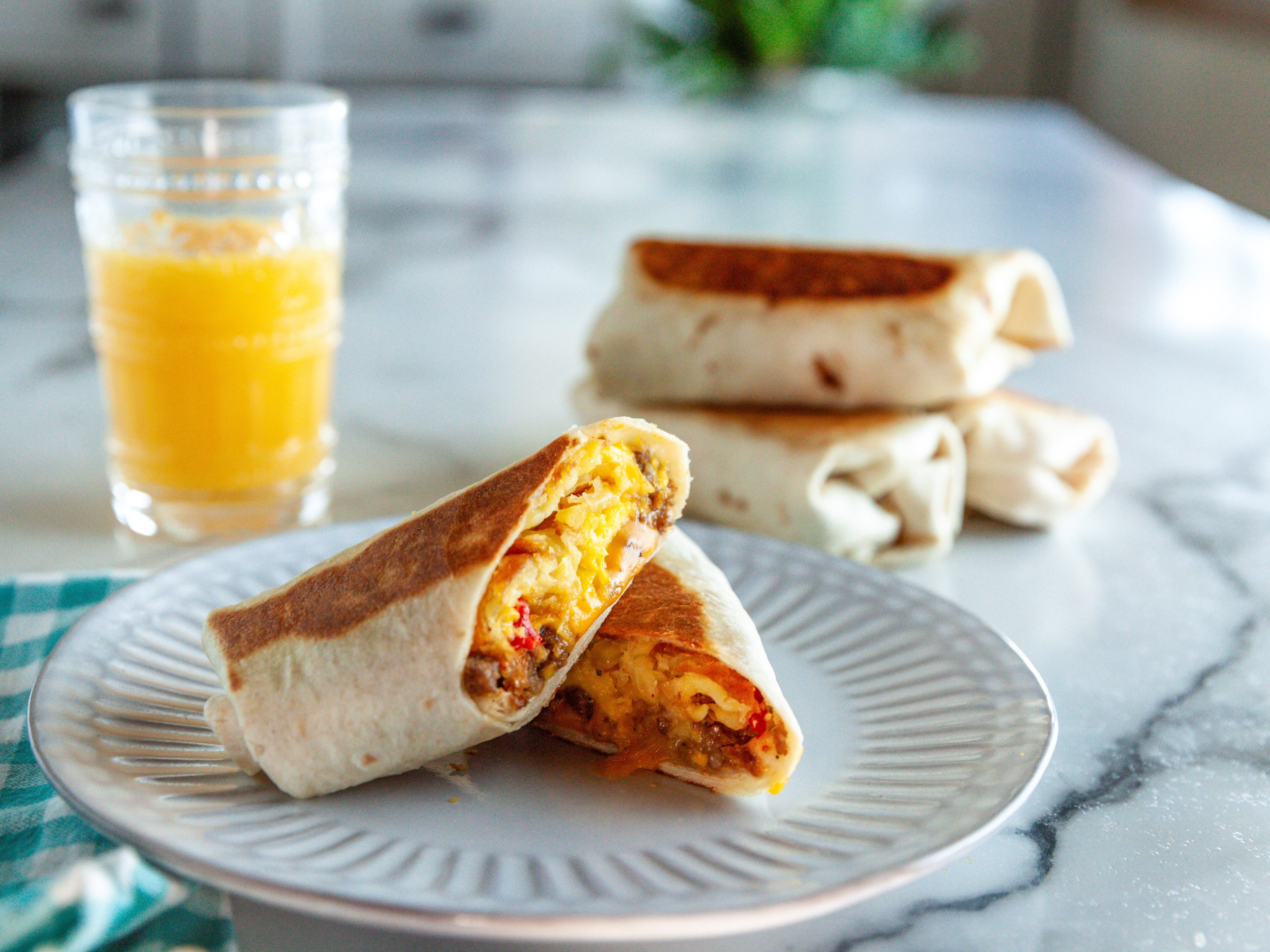 Sweet and Savory Breakfast Wraps Recipe - Chef's Resource Recipes
