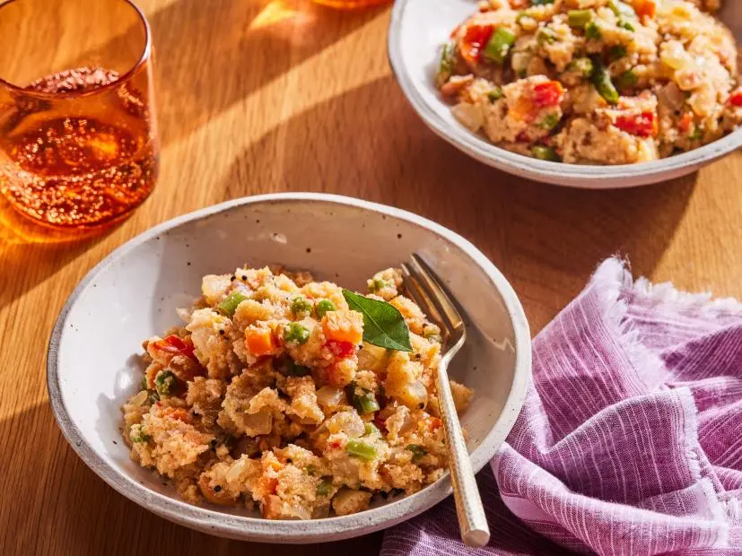 Vegetable Upma Recipe | Food Network Kitchen | Food Network