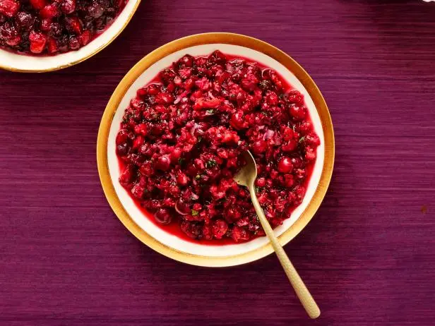 Spicy Cranberry Relish Recipe - Chef's Resource Recipes