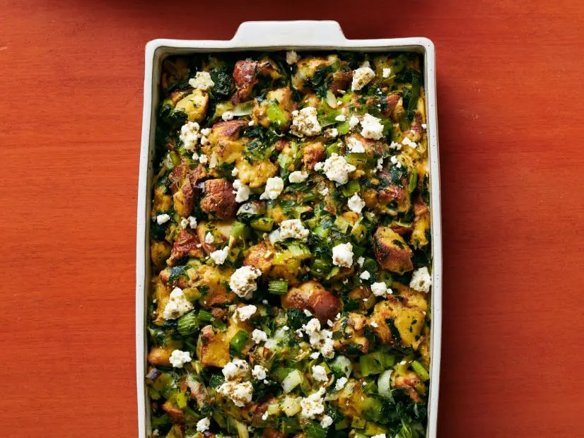 Spinach Stuffing With Za’atar Recipe | Food Network Kitchen | Food Network