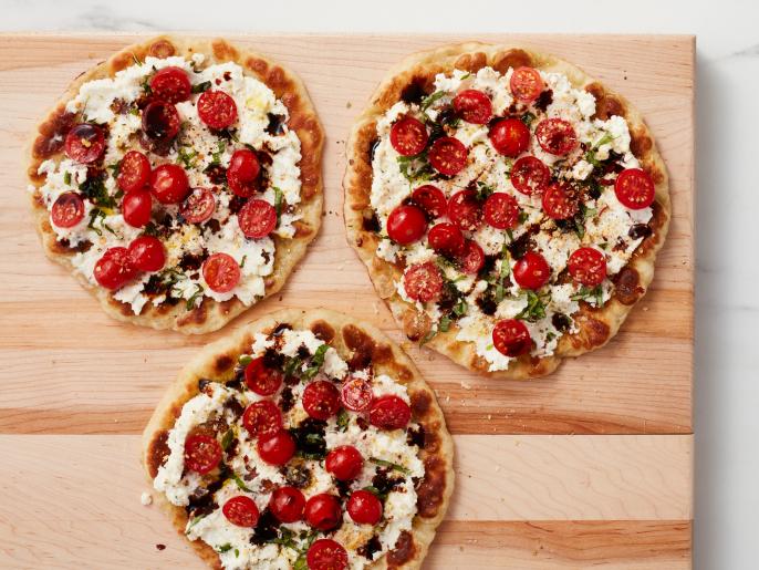 Pan-Fried Pizzas Recipe | Alex Guarnaschelli | Food Network