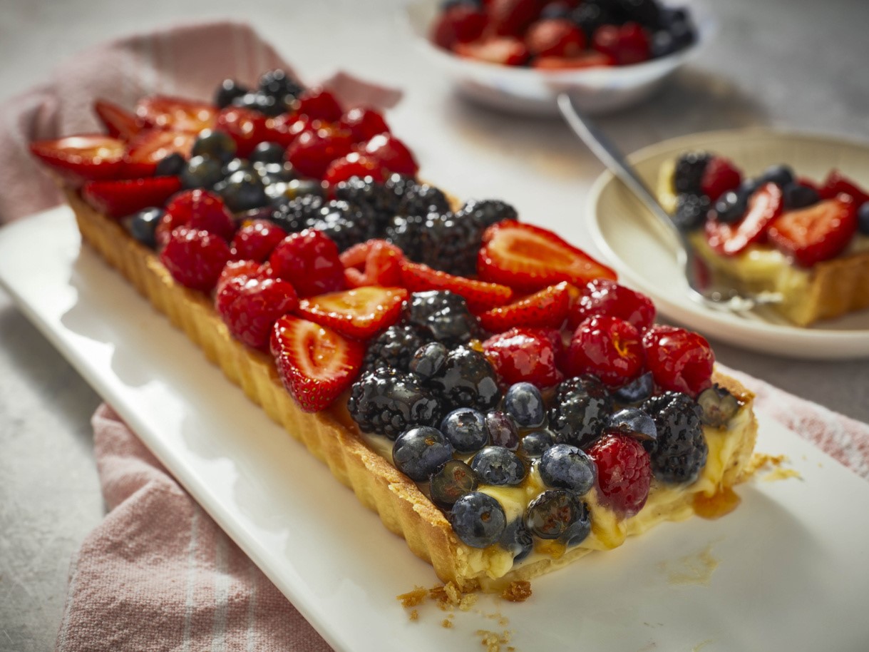 Classic Custard Fruit Tart Recipe Chefs Resource Recipes