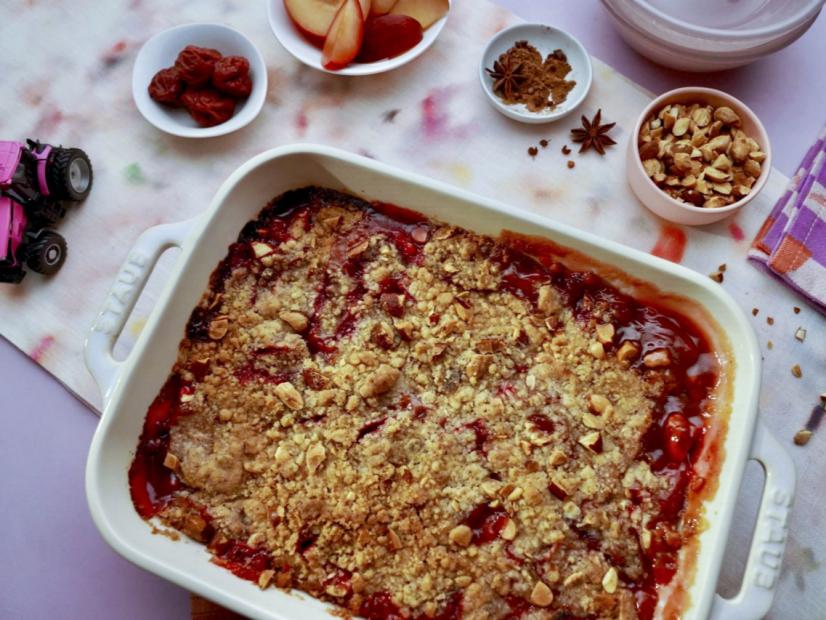 Pickled Plum Crumble Recipe | Molly Yeh | Food Network