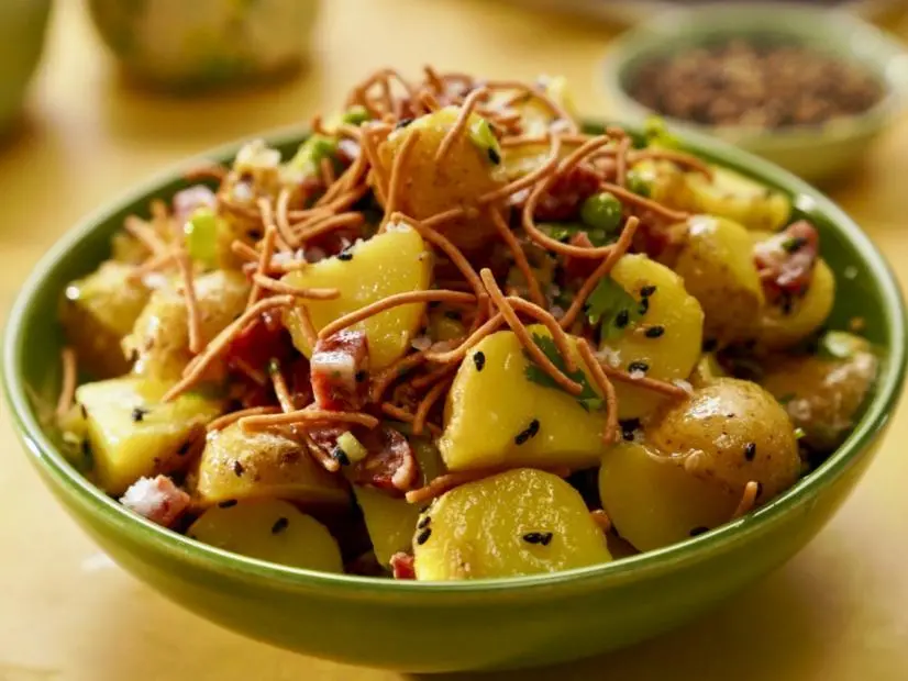 Salt and Vinegar Potato Salad Recipe | Molly Yeh | Food Network