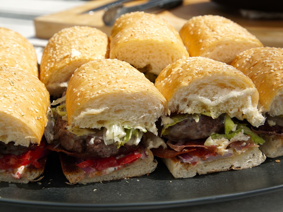 Italian Sub Burger Recipe - Chef's Resource Recipes