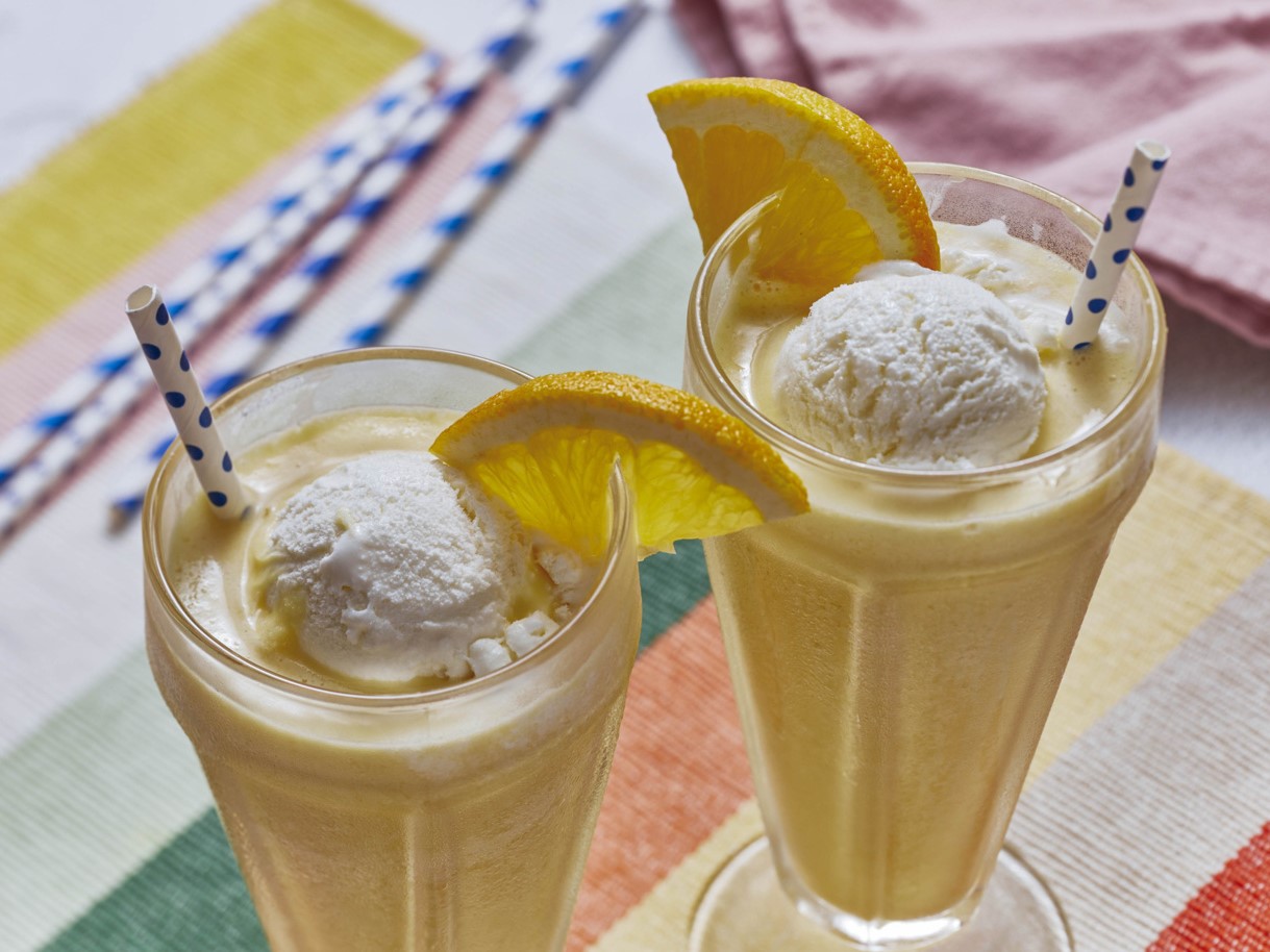 Orange Cream Float Recipe - Chef's Resource Recipes