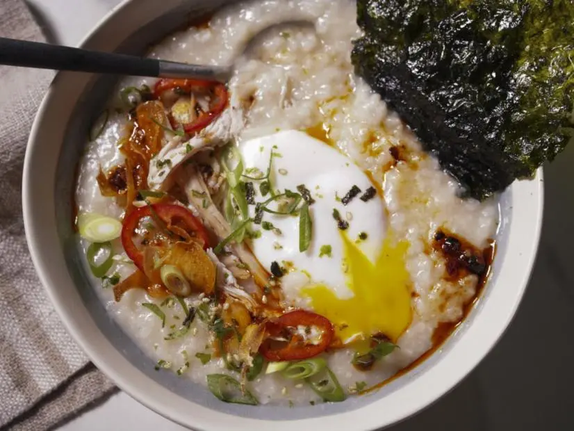 Breakfast Congee Recipe | Esther Choi | Food Network