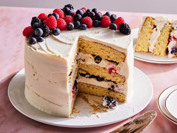 Copycat Berry Chantilly Cake Recipe | Food Network Kitchen | Food Network
