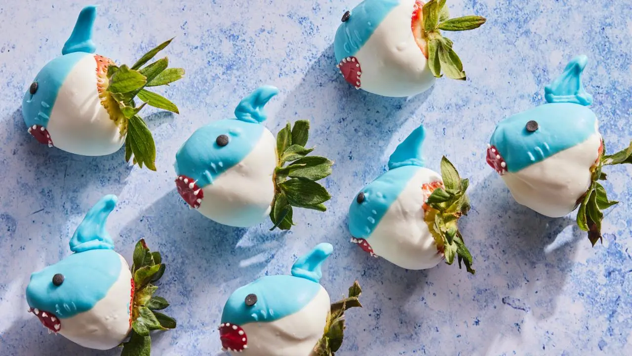 Shark Strawberries Recipe | Food Network Kitchen | Food Network