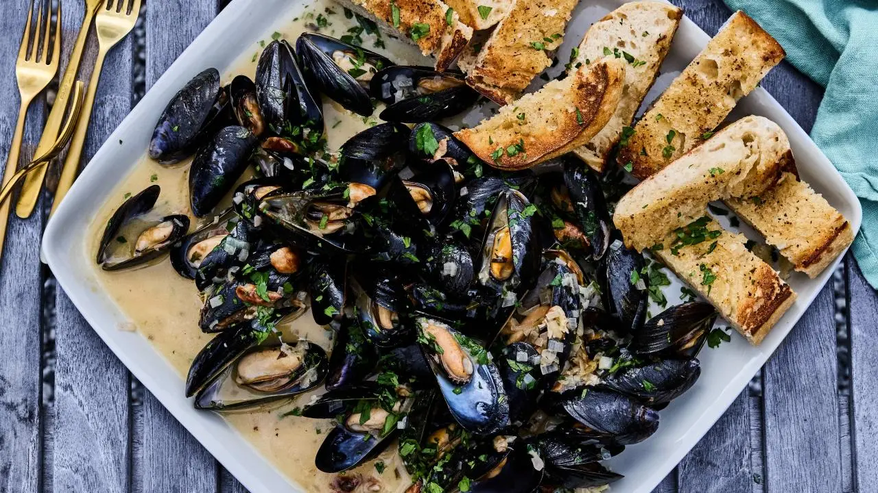how to cook mussels on the grill