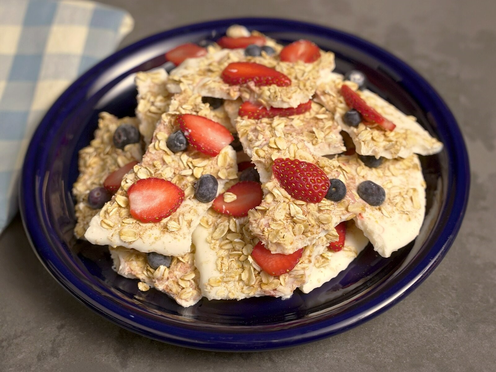 Frozen Yogurt and Oat Bark Recipe - Chef's Resource Recipes