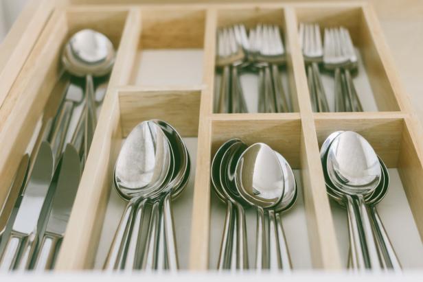 How to Clean Silverware and Remove Tarnish | Cooking School | Food Network