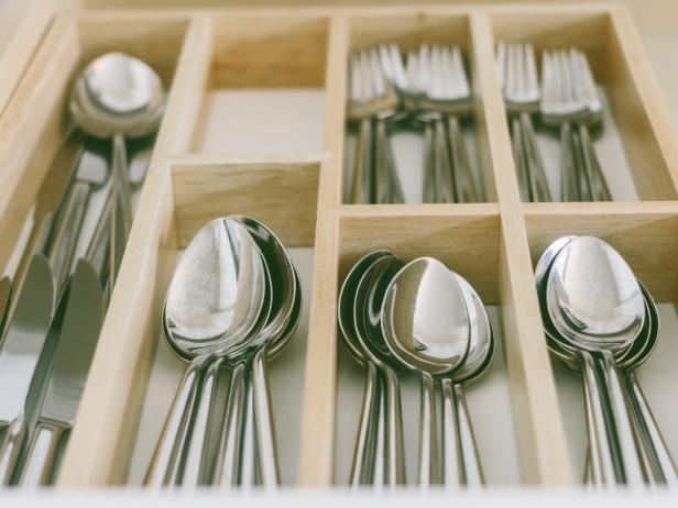 How to Clean Silverware and Remove Tarnish | Cooking School | Food Network