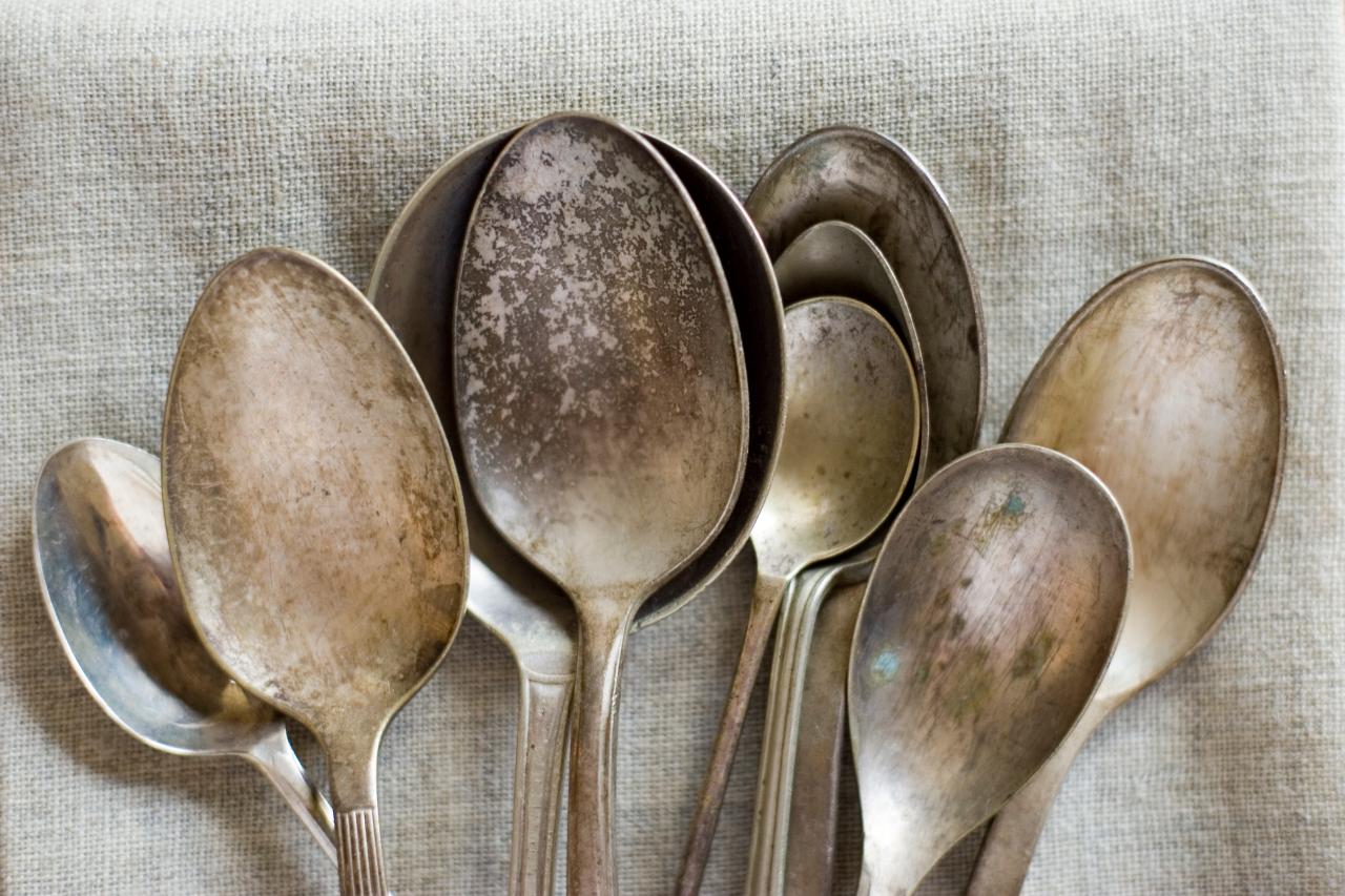 How to Clean Silverware and Remove Tarnish | Cooking School | Food Network