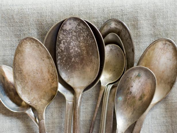 How to Clean Silverware and Remove Tarnish | Cooking School | Food Network