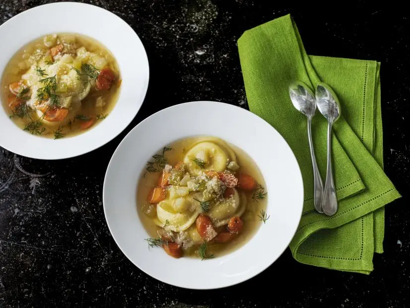 Ravioli en Brodo Recipe | Ina Garten | Food Network