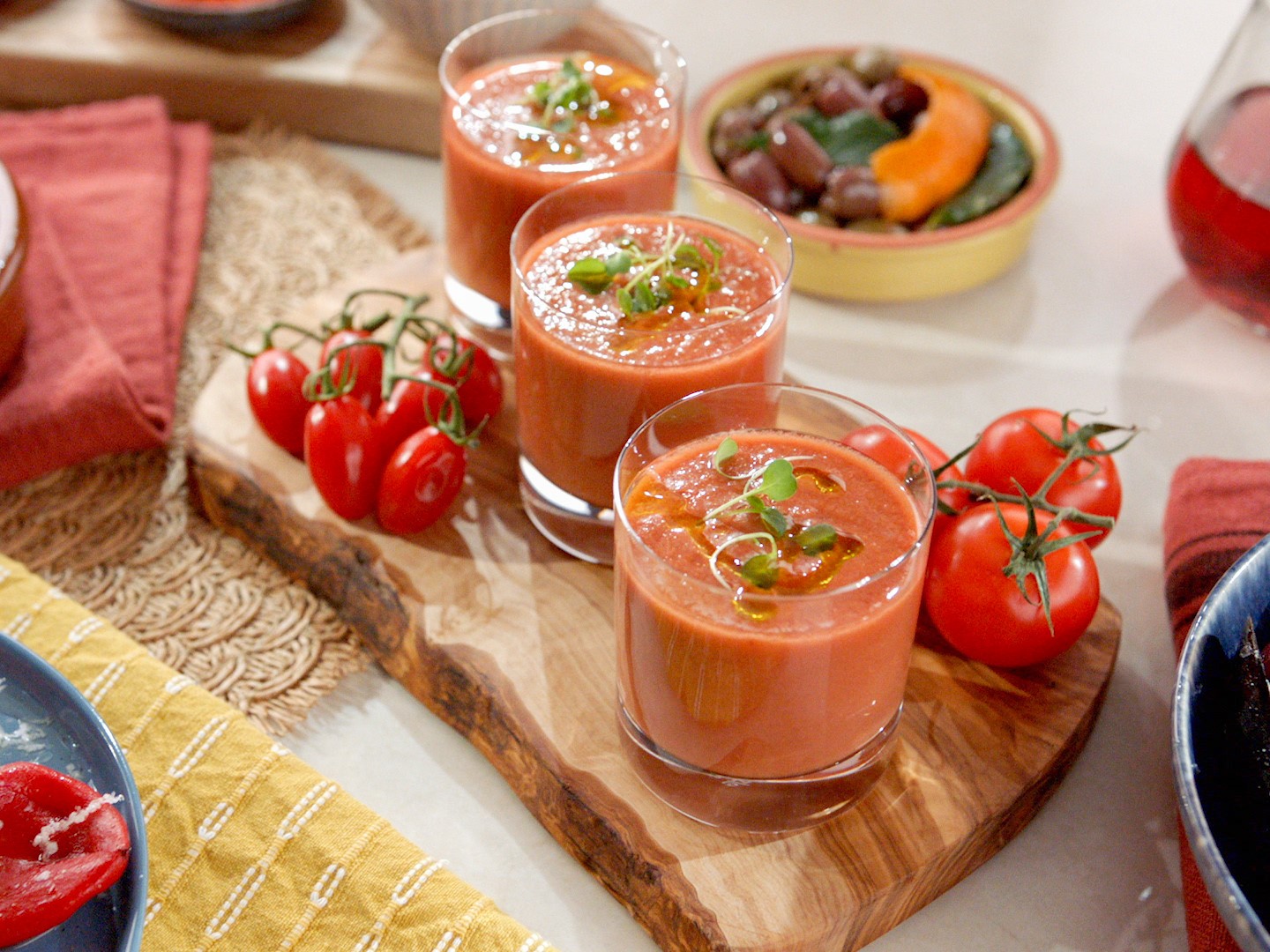 Tichi's Gazpacho Recipe - Chef's Resource Recipes