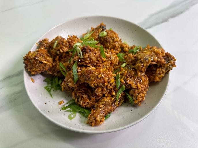 Crispy Rice Wings Recipe | Stephanie Izard | Food Network